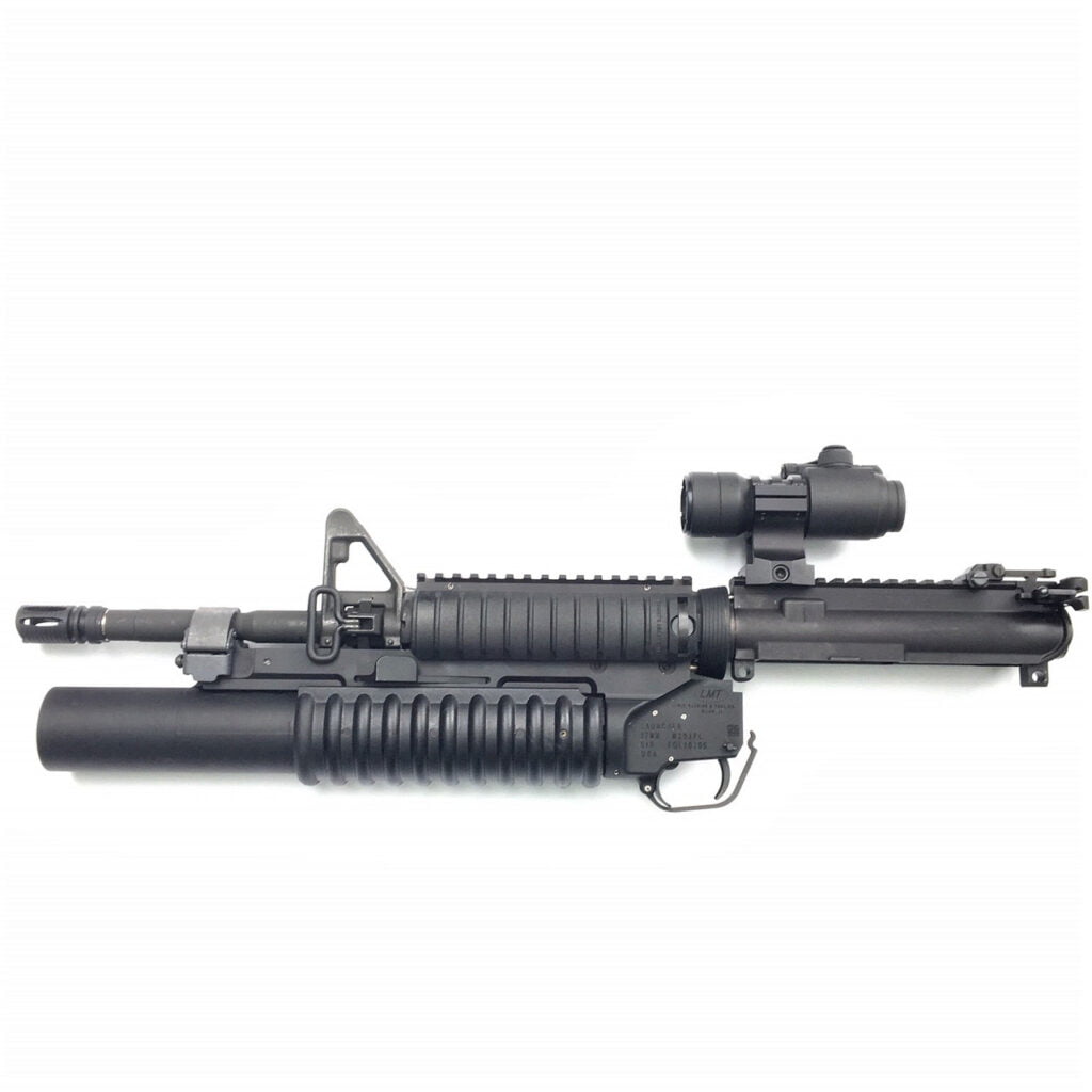 Lewis Machine & Tool (LMT) M203 Grenade Launcher for M4, M16 and AR15 ...